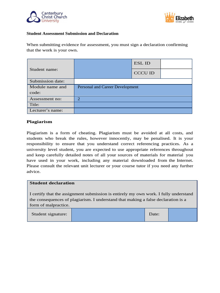 Assignment 2 - PCD Template | PDF | Mentorship | Communication