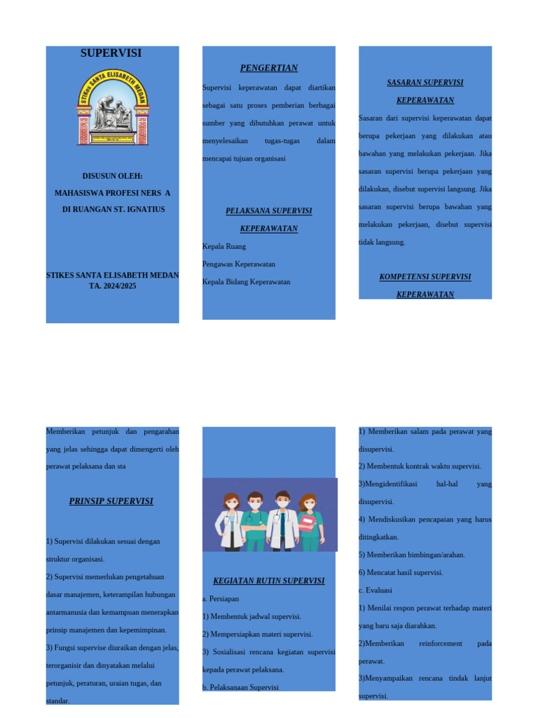 Leafleat Supervisi | PDF