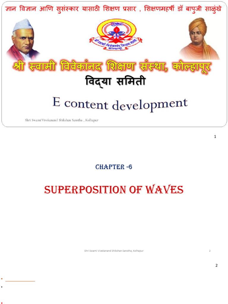 Superposition of Waves Explained | PDF | Waves | Decibel