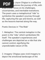 Derek Mahon's "After the Titanic" Analysis | PDF | Poetry