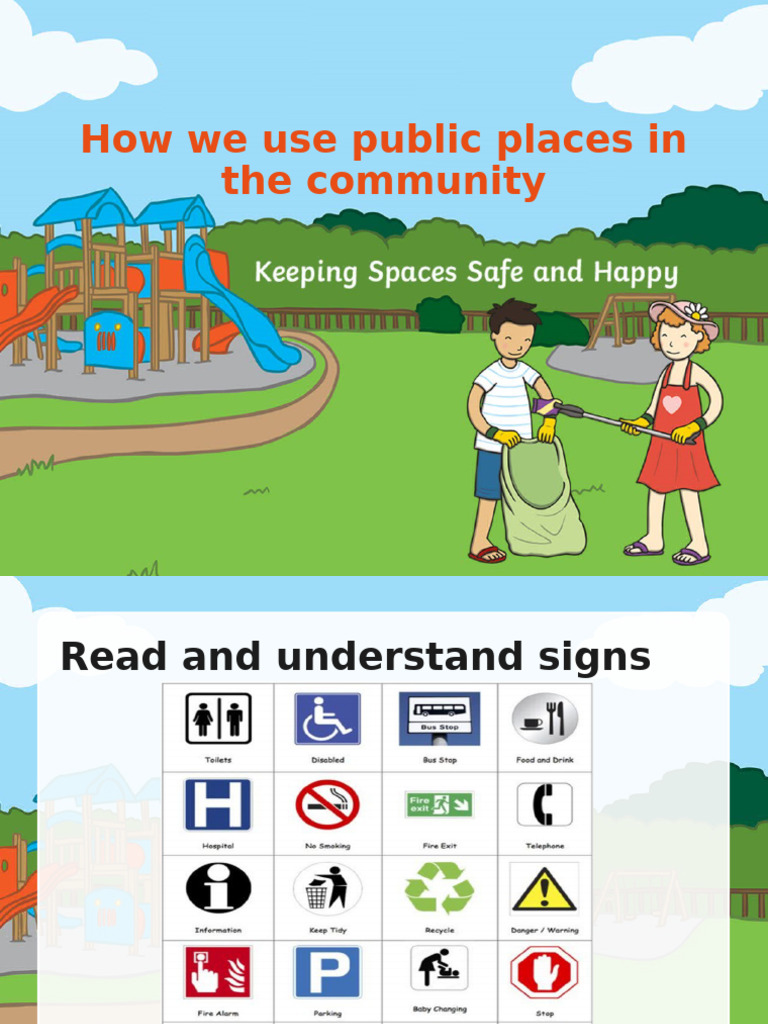 Ways We Use Public Places | PDF