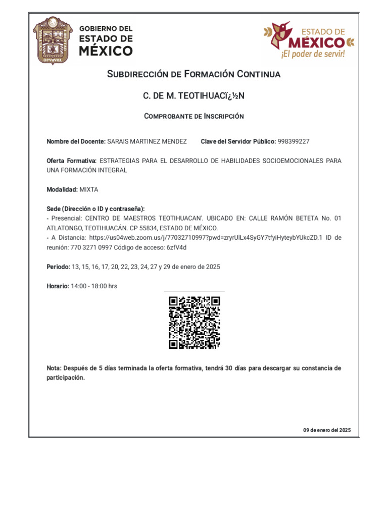 Inscripción Ussicam | PDF