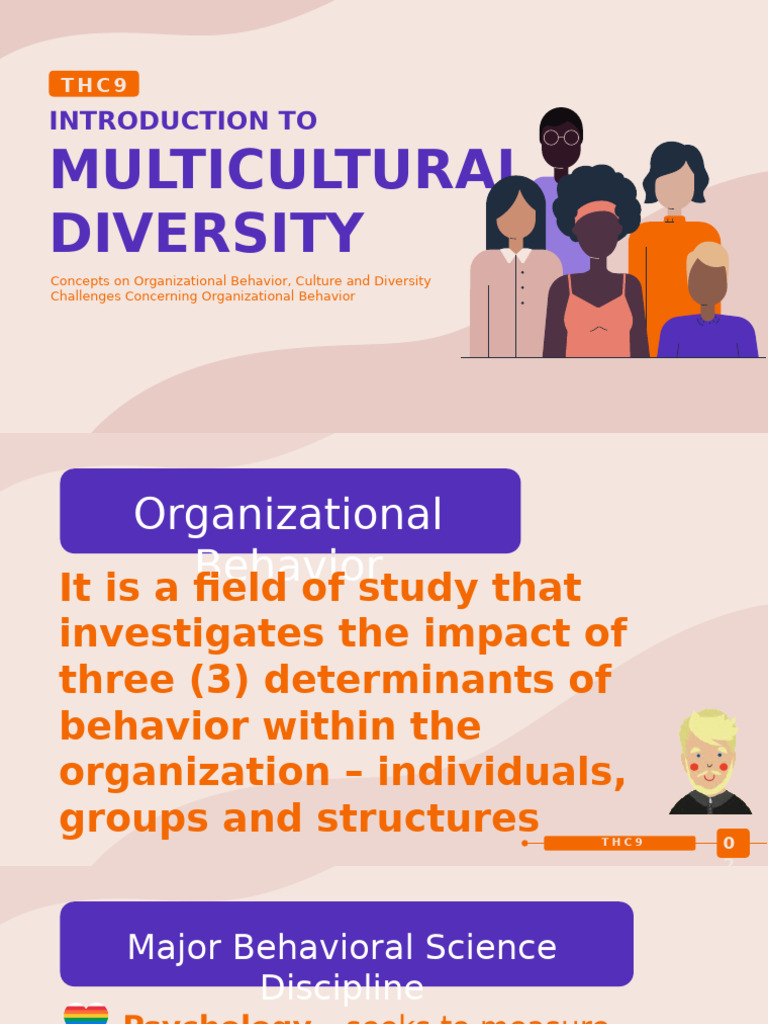 Understanding Multicultural Diversity in Organizations | PDF ...