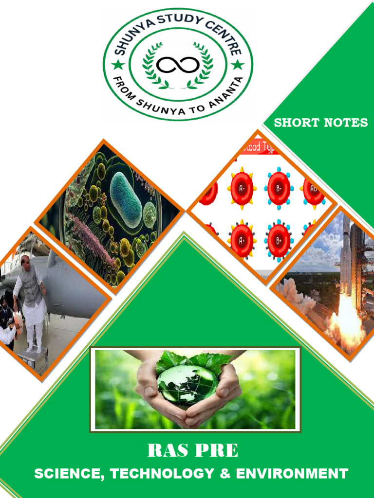 Updated Short Notes_ Science, Technolgy & Environment (1) | PDF | White ...