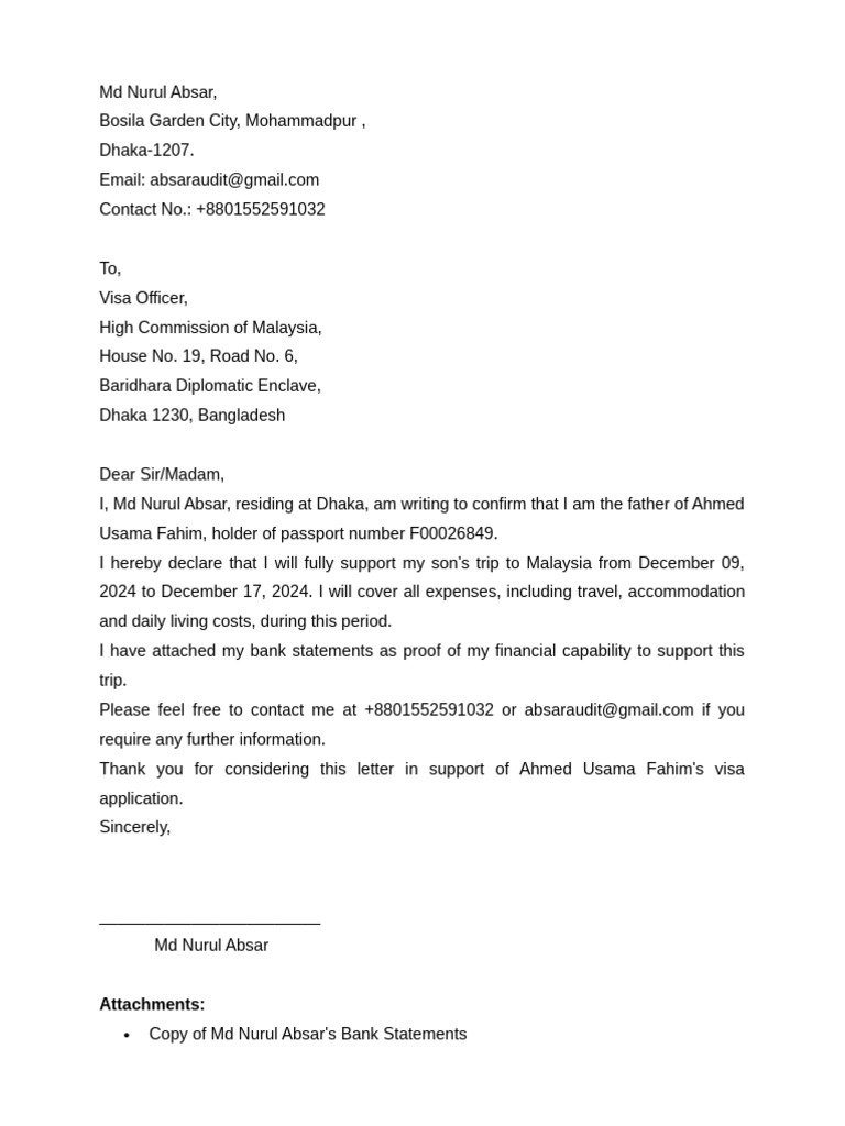 Sponsor Letter | PDF