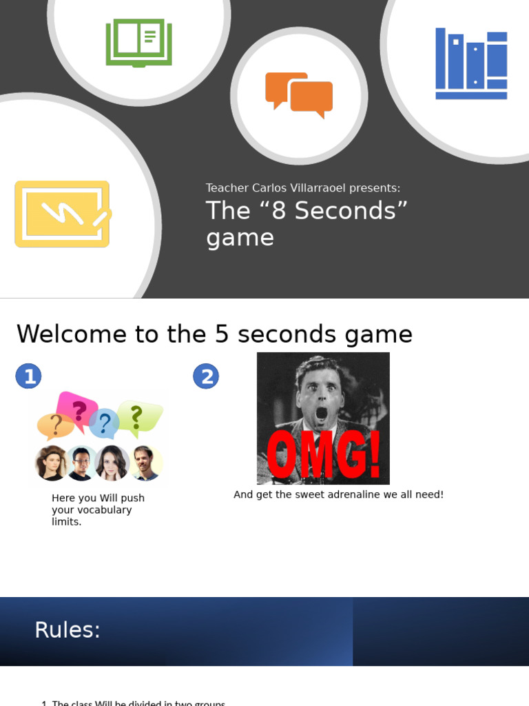 8 Seconds Game | PDF