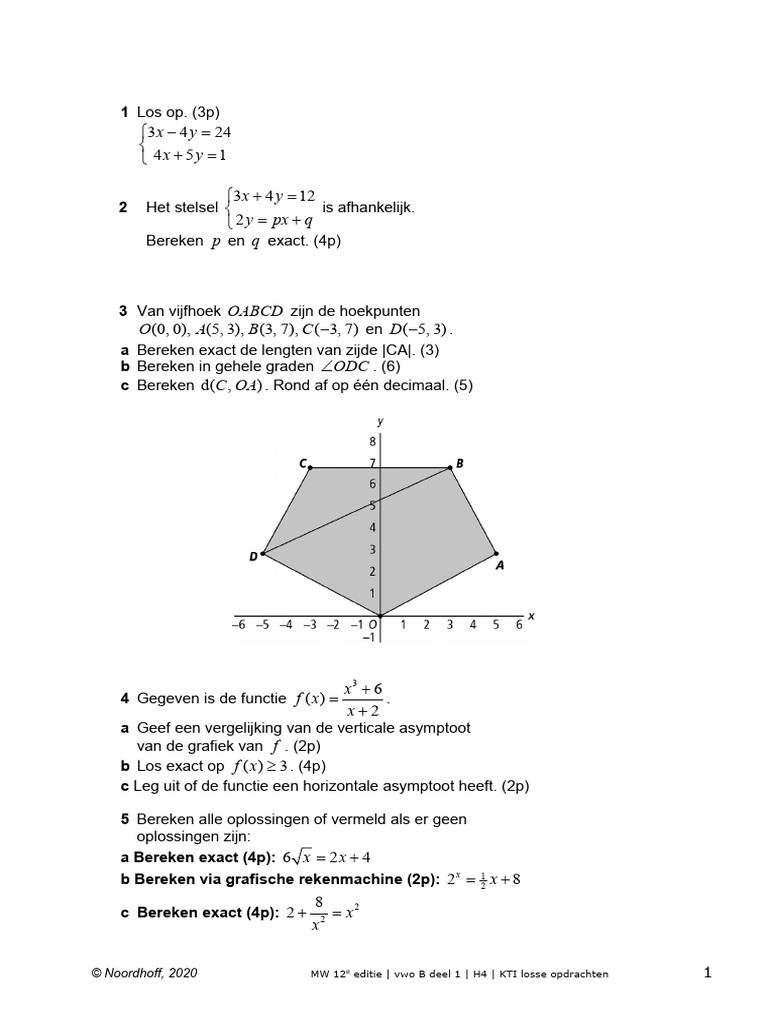 Oefentoets Wisb | PDF