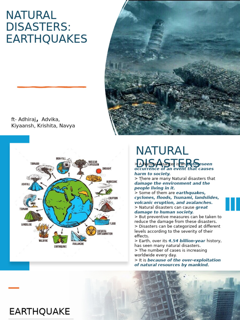 Natural Disasters Final PPT Earthquake | PDF | Earthquakes | Natural ...