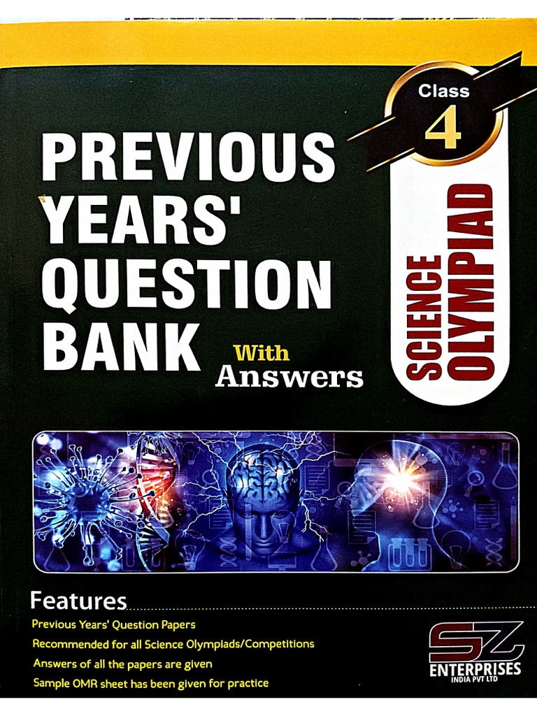 Class 4th Science Olympiad Previous Years Question Papers Silver Zone | PDF