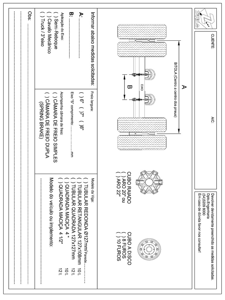 ZURLO CheckList Eixos | PDF