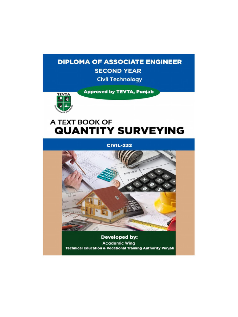 Quantity Surveyor 1737974233 | PDF | Specification (Technical Standard) | Area