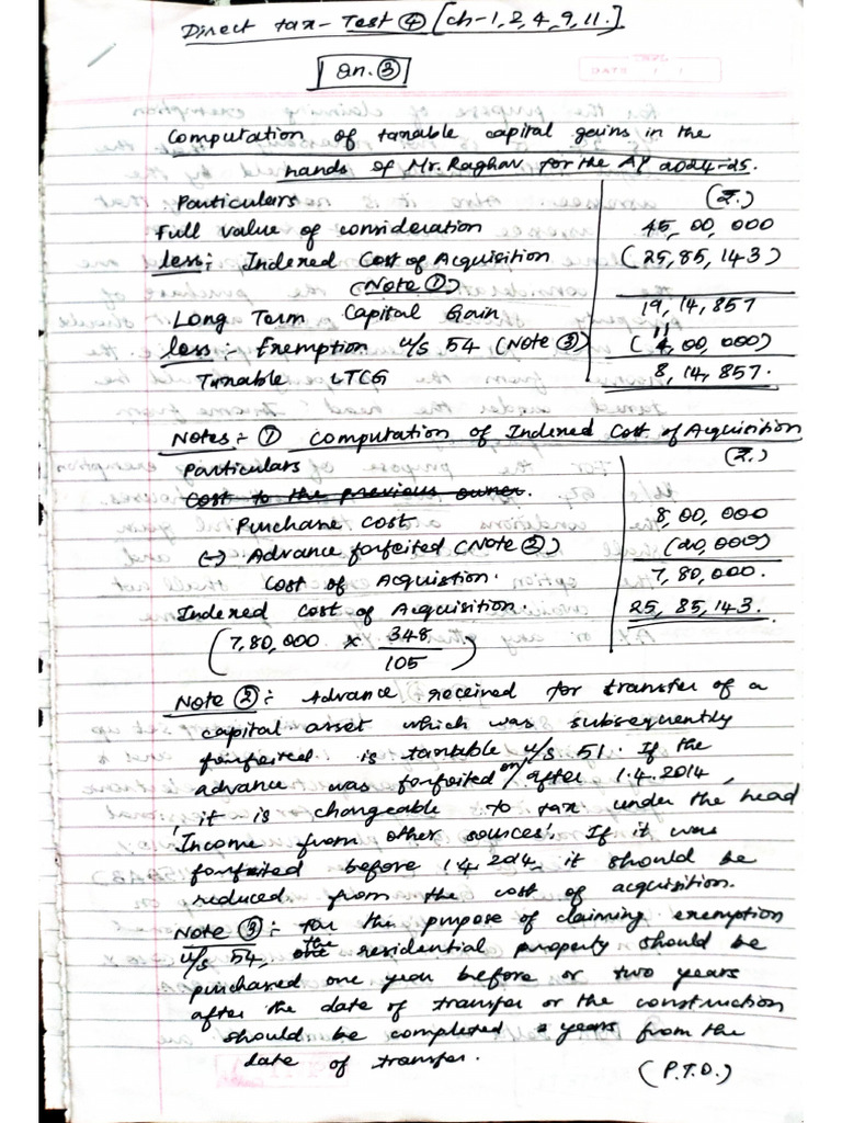 DT Test 4 Answer | PDF