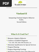 Vineland Adaptive Behavior Scale | PDF