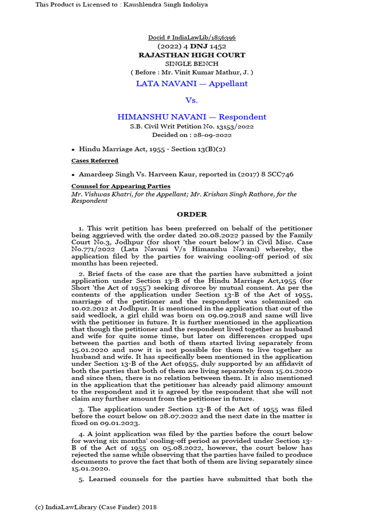 DNJ 2022 | PDF | Affidavit | Justice