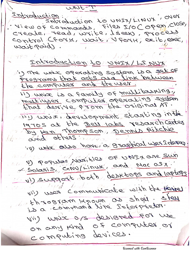 RTS unit-1 WRITTEN | PDF