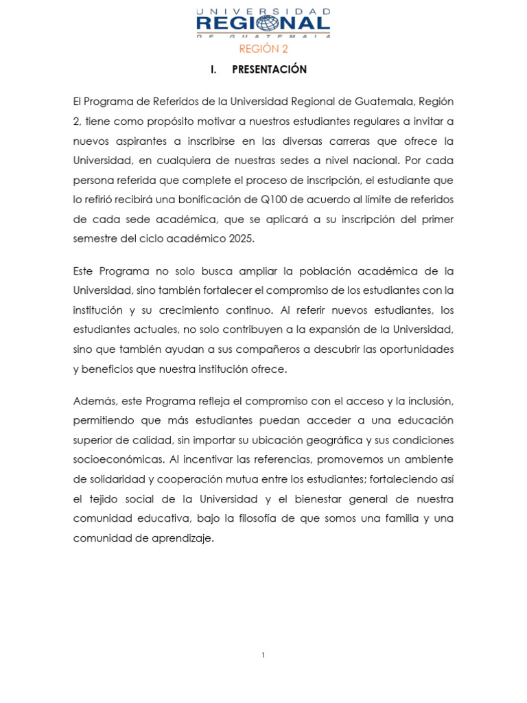 Programa de Referidos | PDF