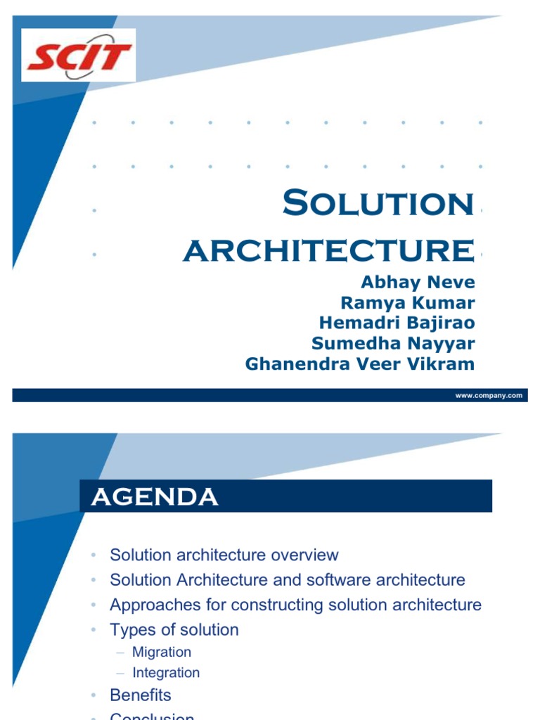 Solution Architecture | PDF