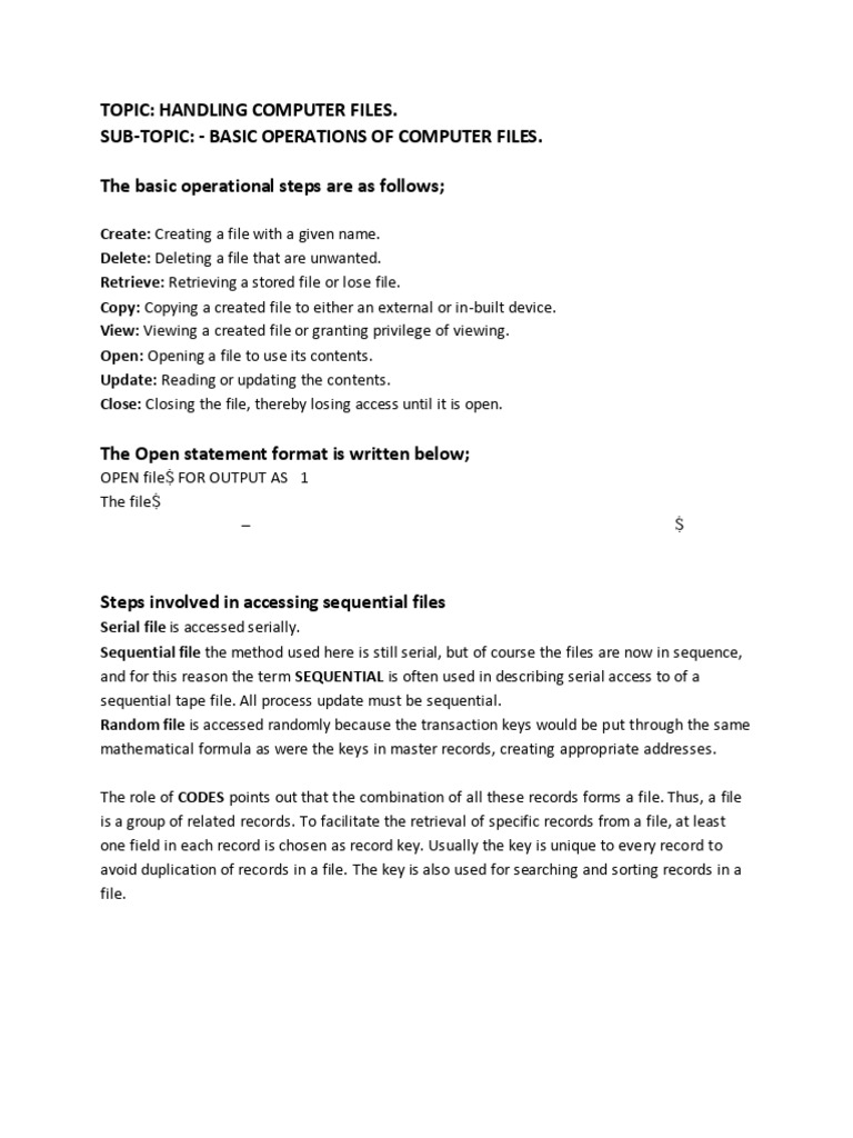 8261_HANDLING COMPUTER FILES | PDF