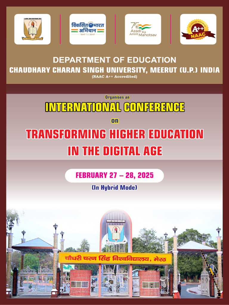 International Conferences - 2024-25 | PDF