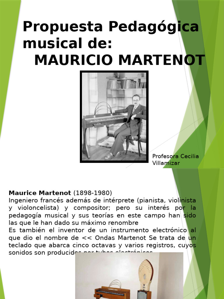 Metodologia de Maucio Martenot | PDF | Las artes escénicas | Industria ...