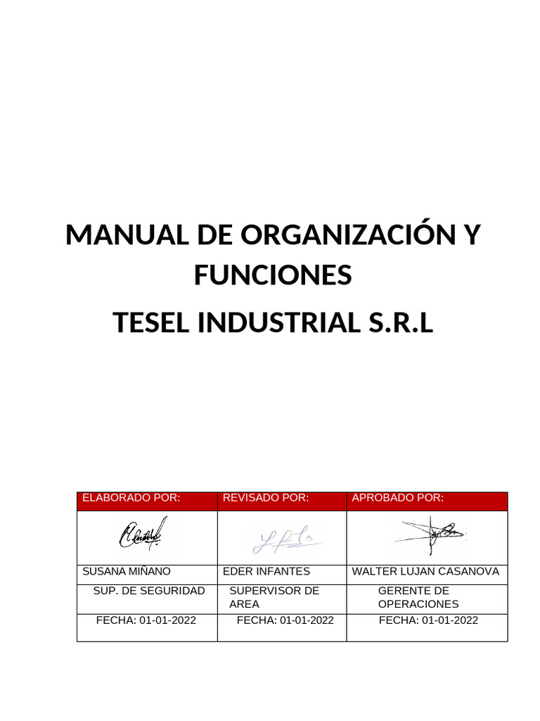 MOF TESEL 2022 | PDF | Logística | Business
