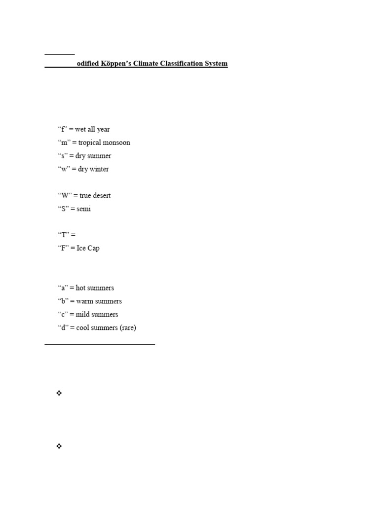 Geography Grade 11 Ethiopia Unit 2 World Climate Zones | PDF | Tropics ...