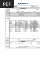 Method of Procedure MOP Form | PDF | Electrical Engineering | Electricity