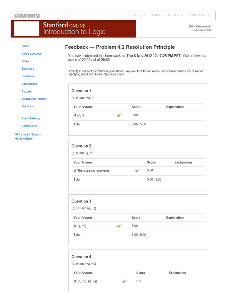 Introduction To Logic | PDF