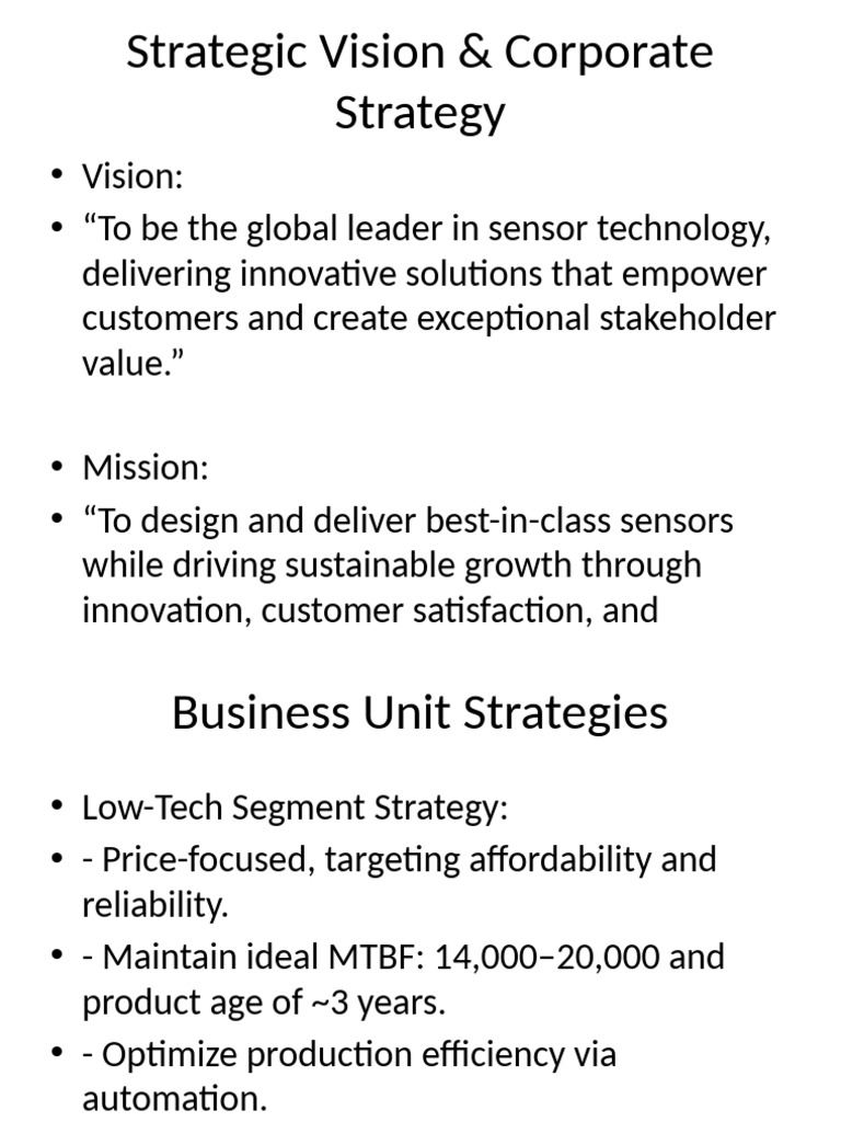 Strategic Plan Presentation | PDF