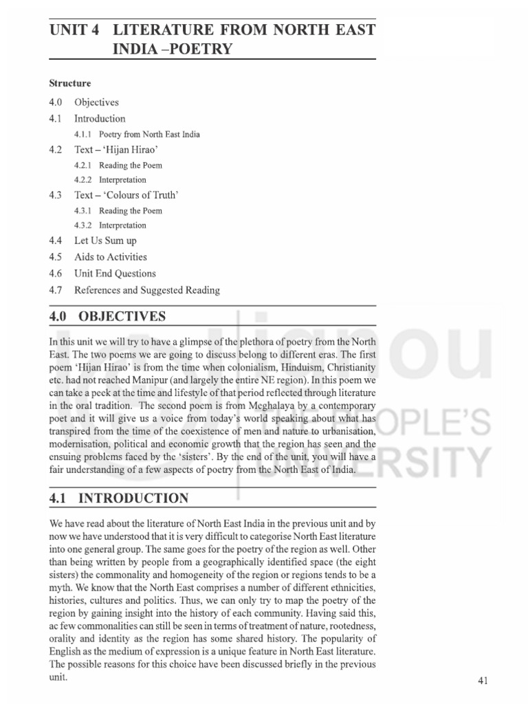 North East Poetry | PDF