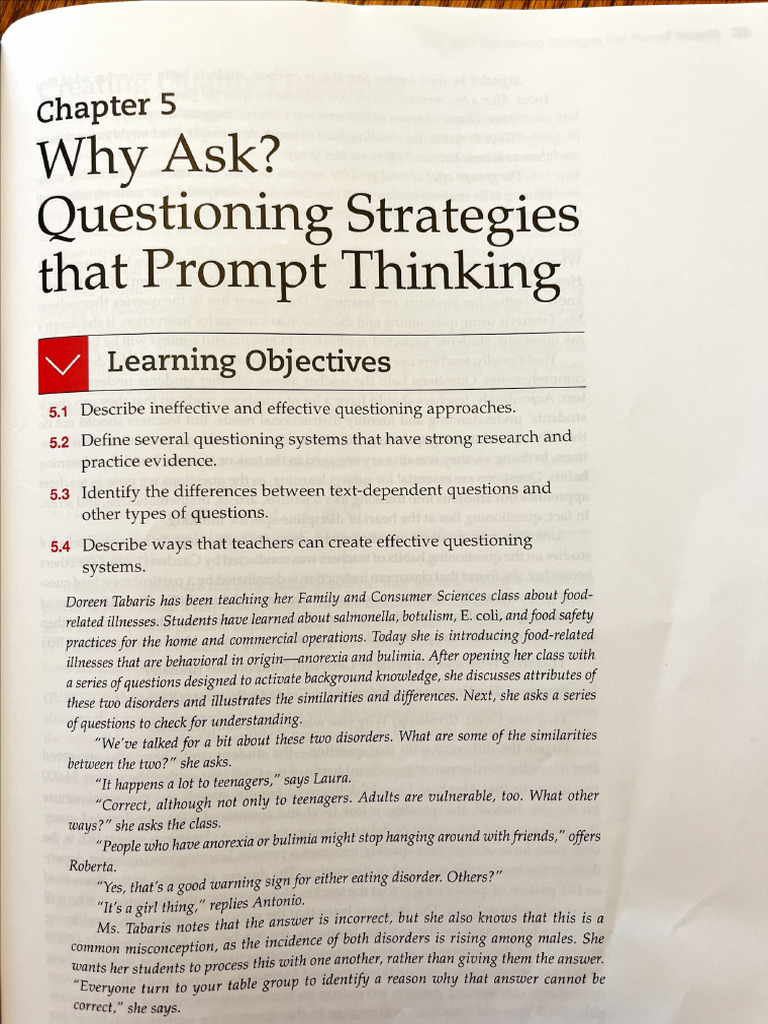 Fisher and Frey Chapter 5 | PDF