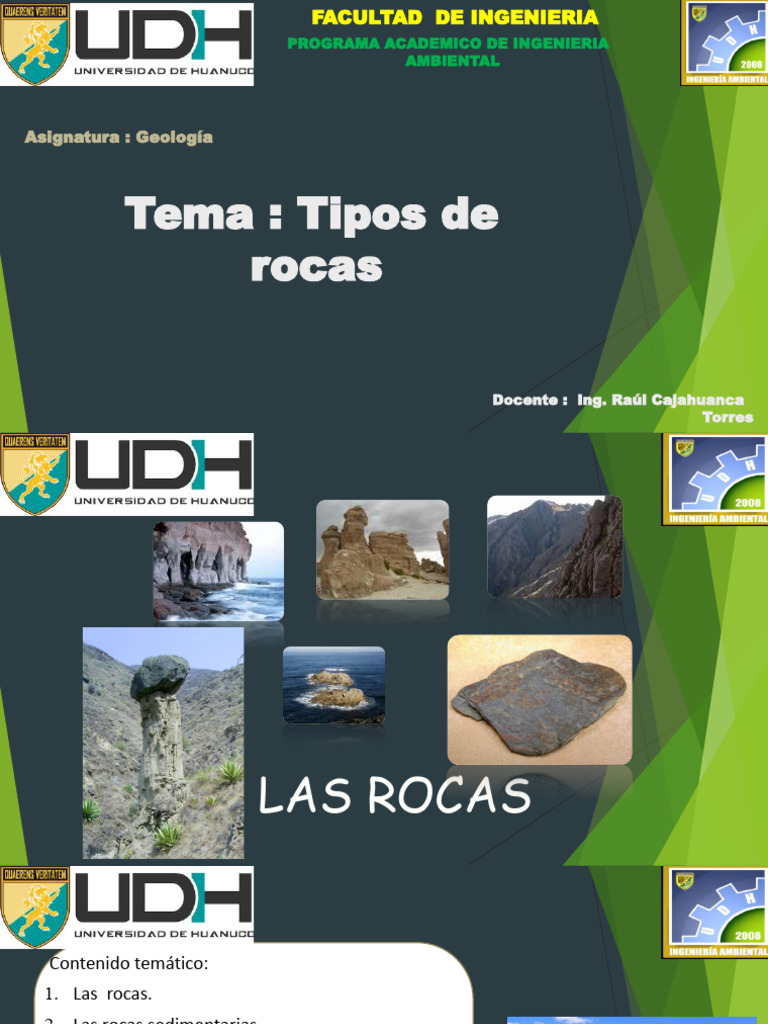 Tipos de Rocas | PDF | Roca (geología) | Magma