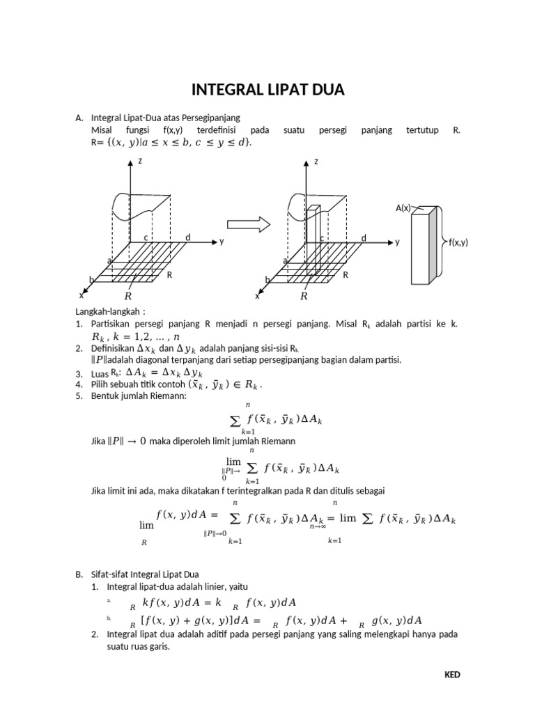 Integral Lipat Dua | PDF