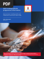 UP International Undergraduate Prospectus 2026 | PDF | General ...