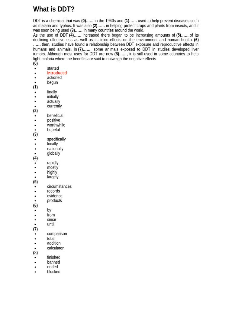 What is DDT-ASBESTOS | PDF | Asbestos | Ddt