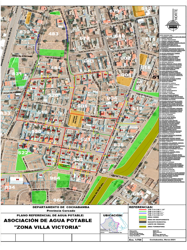 Plano Agua Otb II HOJA | PDF