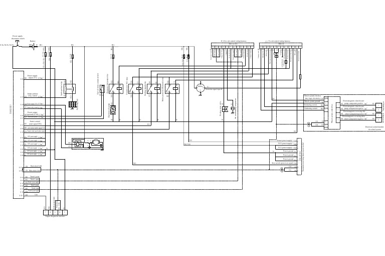 Engine ECU Interface Wiring Diagram | PDF | Throttle | Power Supply