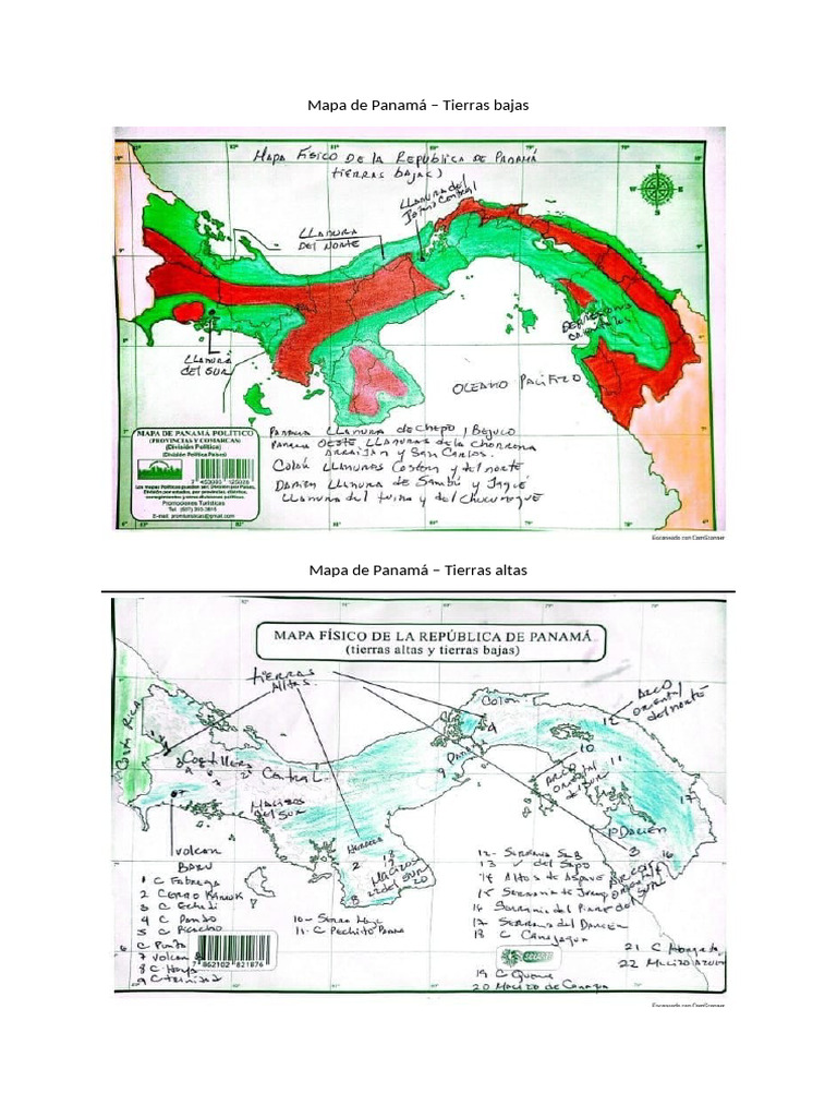 Mapa de Panamá | PDF
