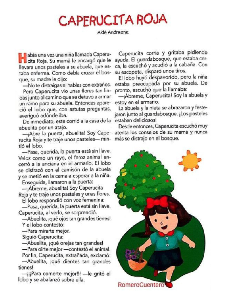 Caperucita Roja | PDF