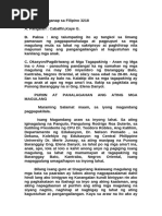 Nanay Funeral Program Script | PDF