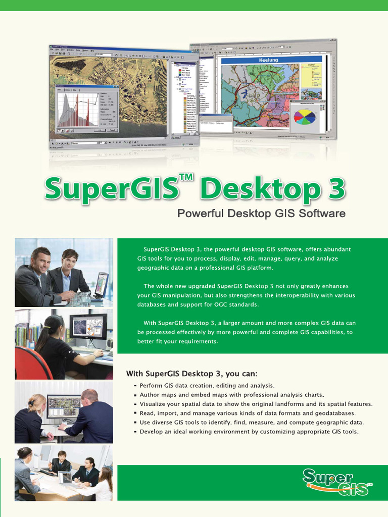 SuperGIS Desktop 3 Brochure 20100513-20100513184502 | PDF