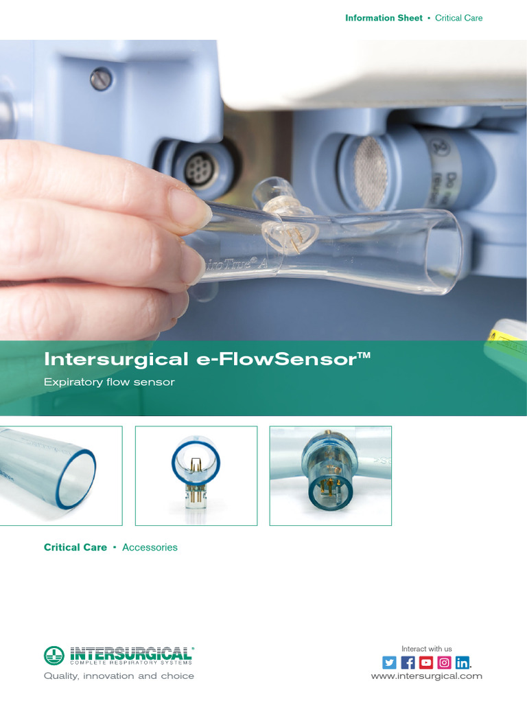 IS1.32 eFlowSensor INT Issue 5 Web | PDF | Gas Technologies | Equipment
