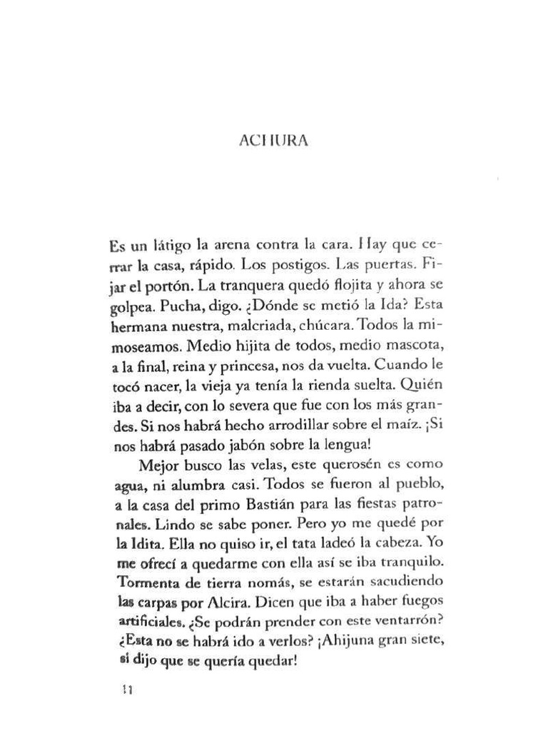 Achura - Yanina Audisio | PDF