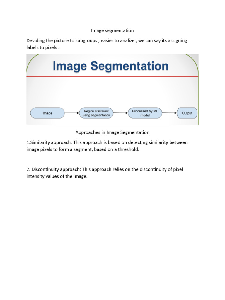 Image Segmentation Techniques Explained | PDF