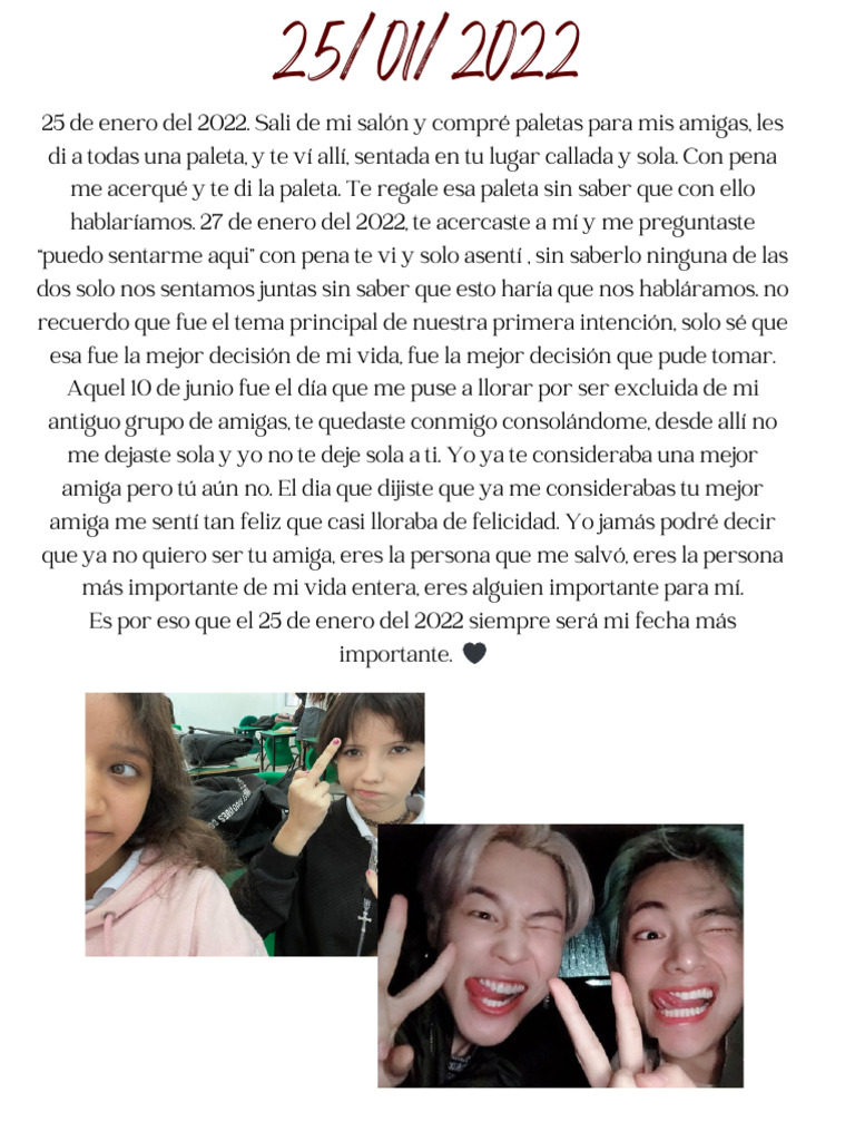 Carta Para Yeli Yeli ??? | PDF