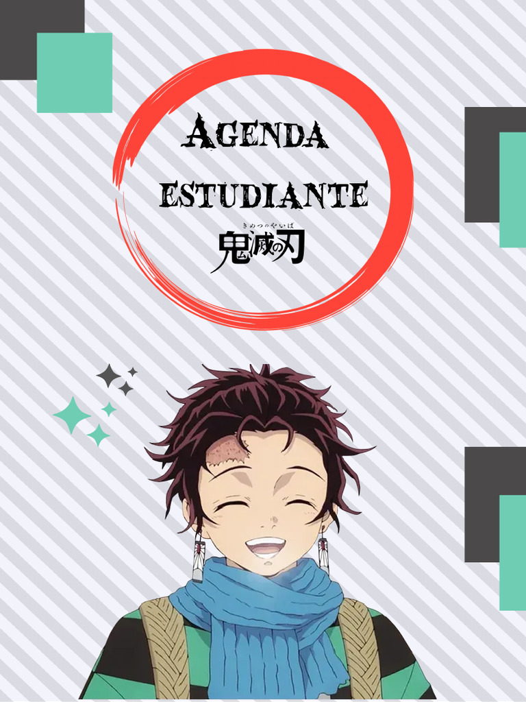Planner Agenda Estudiante Demon Slayer | PDF