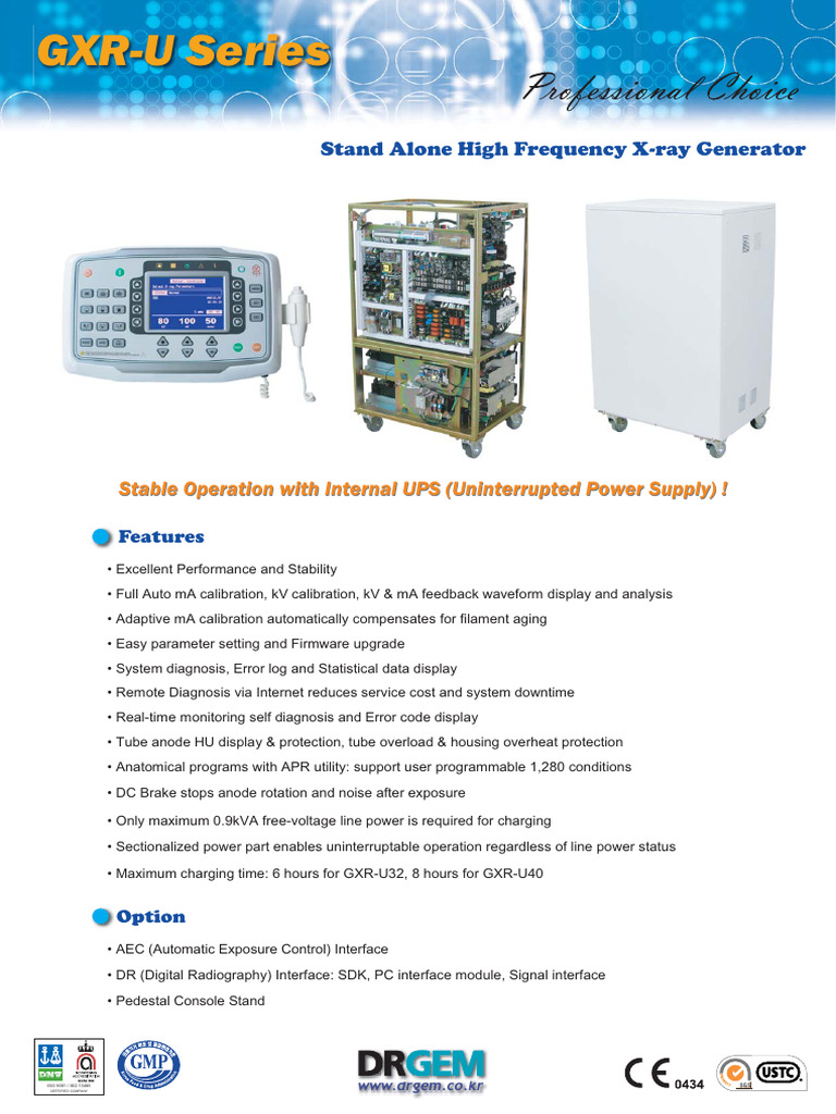 (DRGEM) GXR-U Catalogue R1.0 | PDF | Vacuum Tube | Electricity