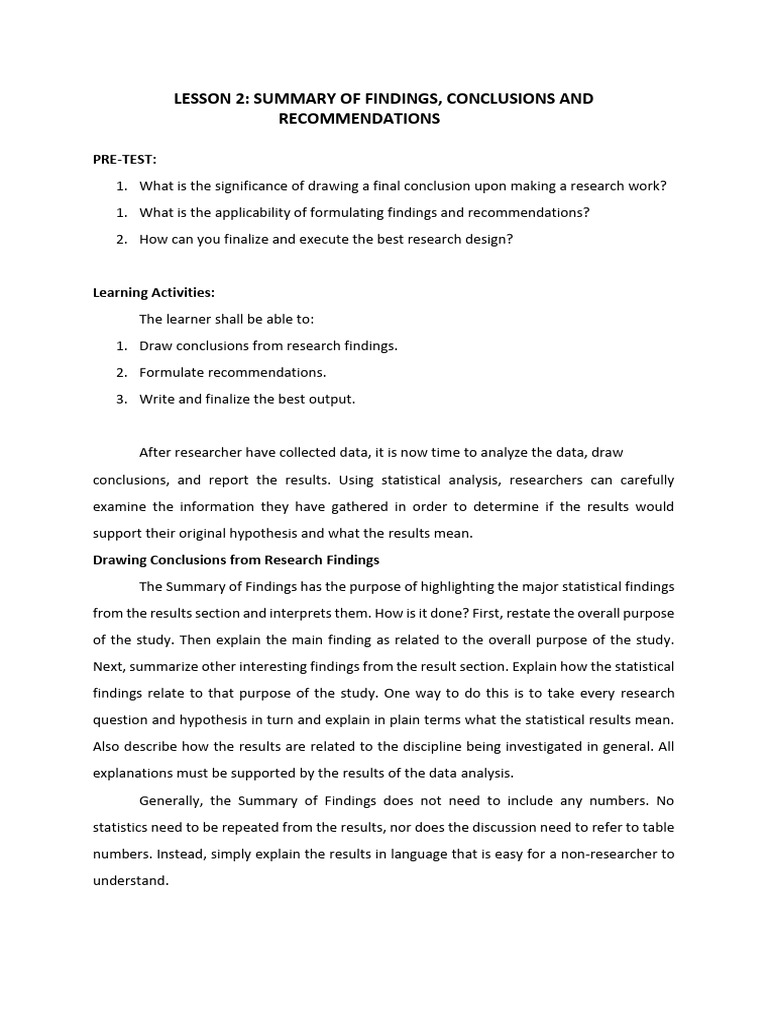 Lesson 2 Pdf Statistics Hypothesis 9824