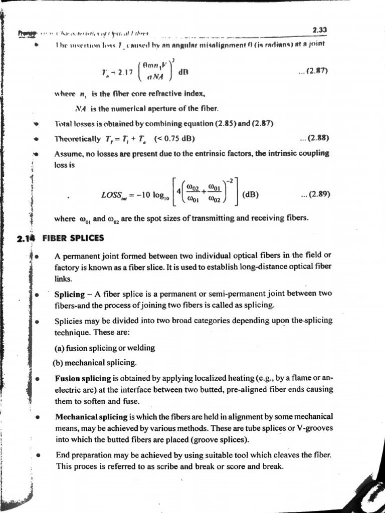 Fiber Splice | PDF