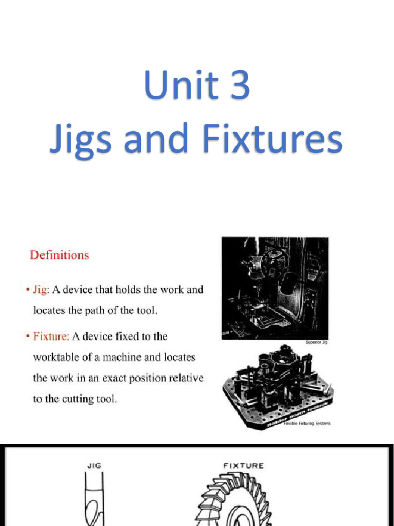 Jigs and Fixtures | PDF